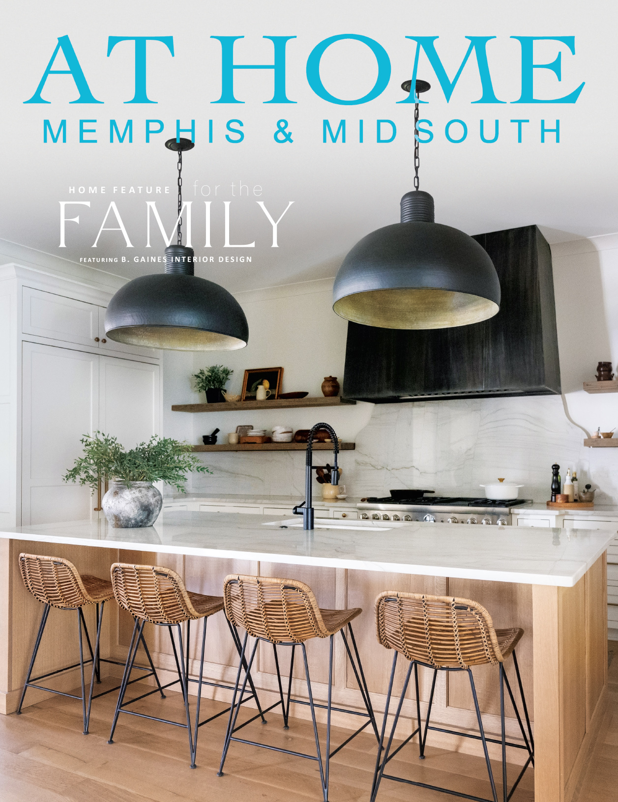 AT HOME: For the Family | B. Gaines Interior Design